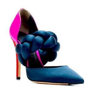 Marco De Vincenzo | Shoes | Marco De Vincenzo Braided Decollete Rado ...